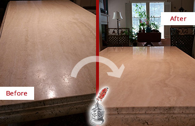 Residential Stone Countertop Sealing - Sir Grout Central Florida